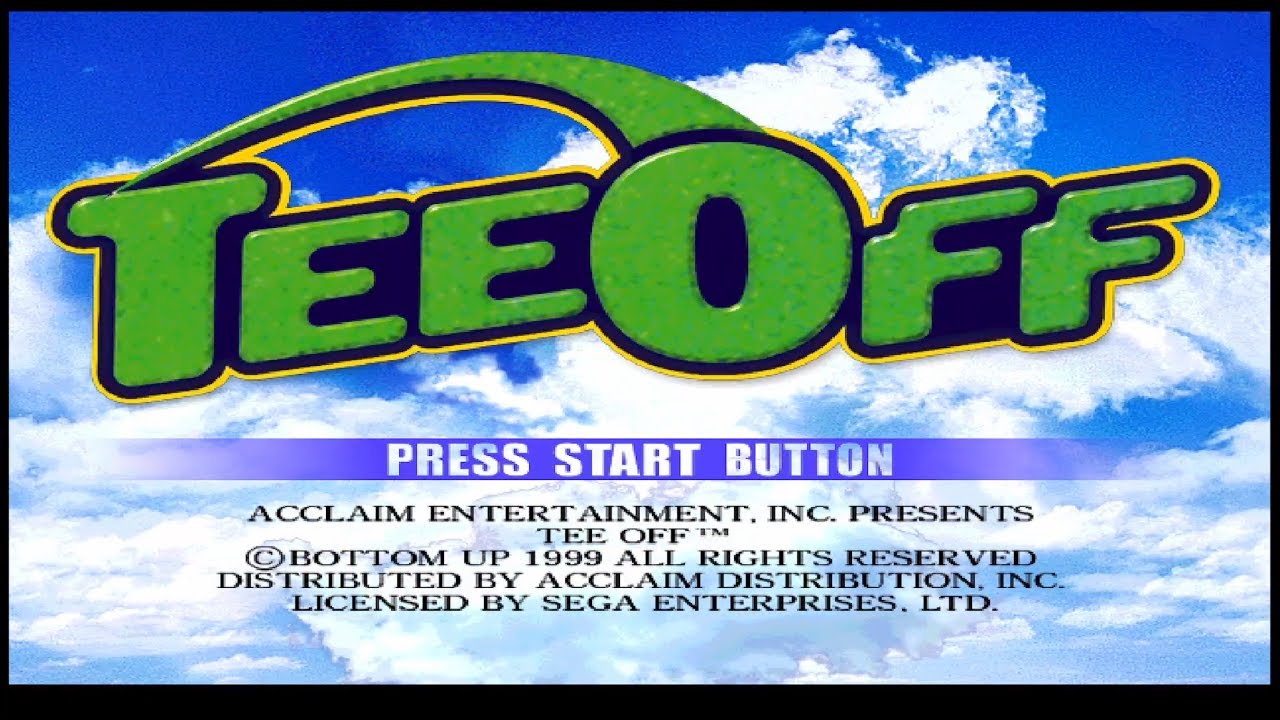 Tee Off - Dreamcast - Gameplay - YouTube