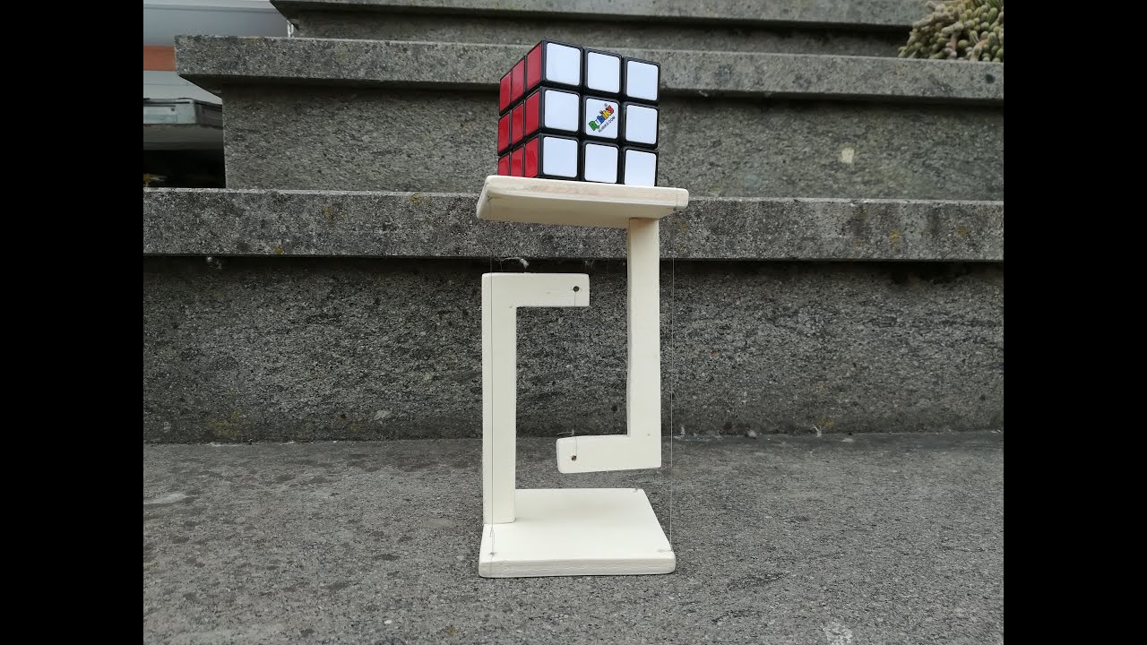 Make an Impossible Anti-Gravity Structure - Tensegrity - YouTube