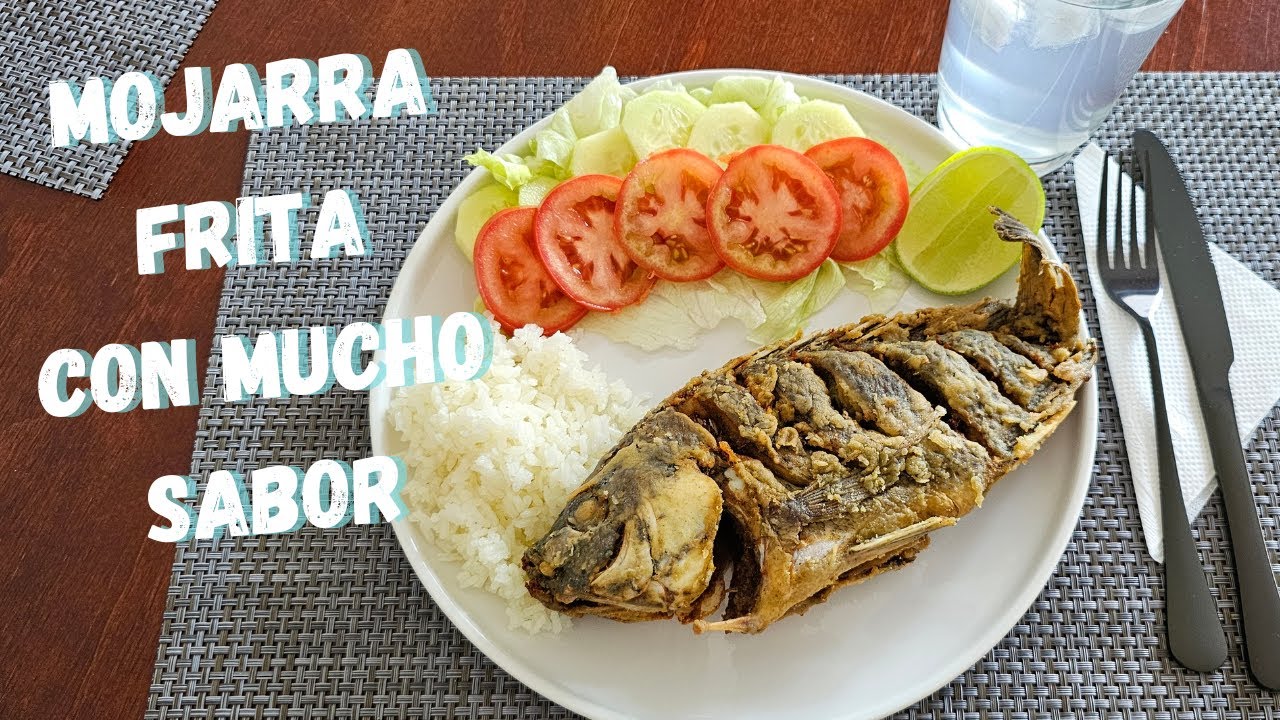 Mojarra frita, doradita, crujiente y con mucho sabor. #mojarra # ...