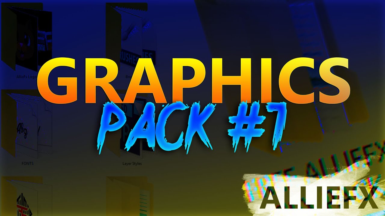 GRAPHICS PACK! - YouTube