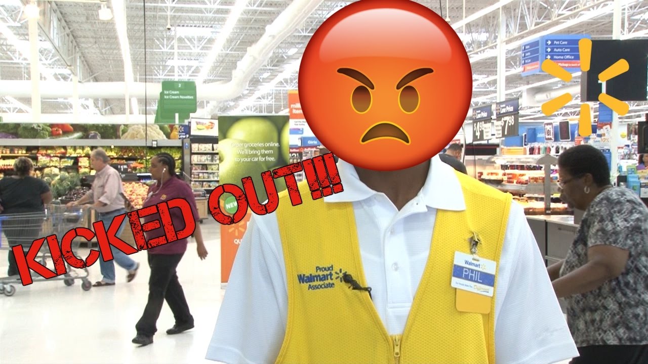 Angry Walmart Employee