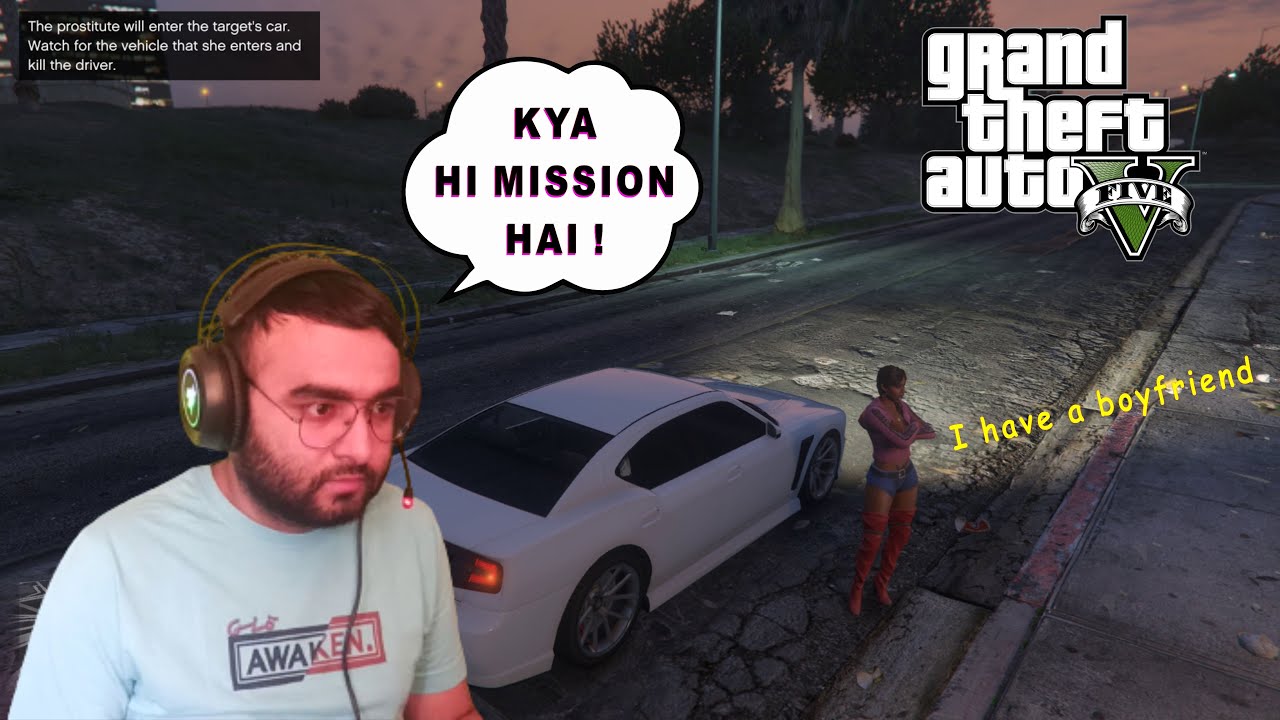 GTA 5 GAMEPLAY #13 PROSTITUTE MISSION - YouTube