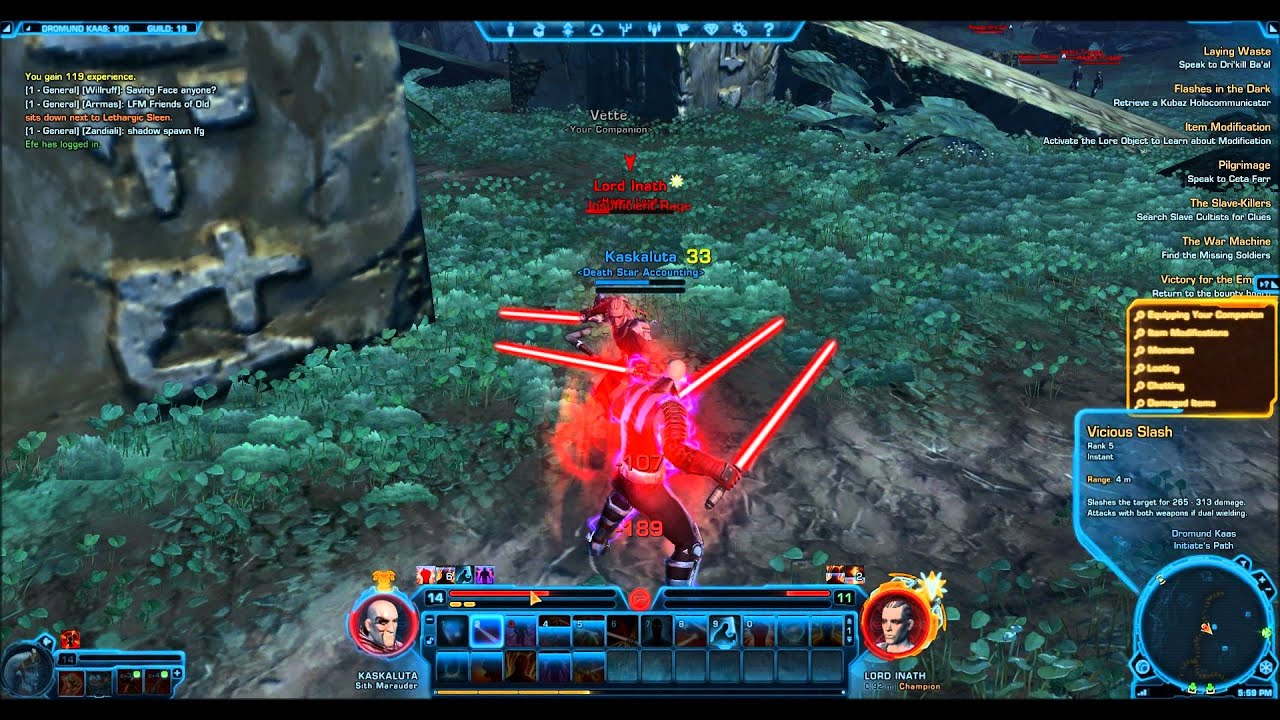 swtor smal boss fight and farming - YouTube