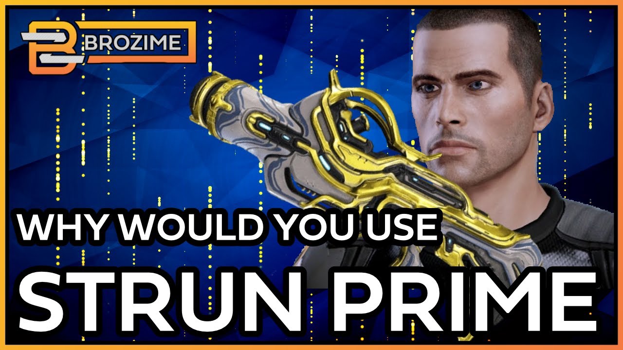 STRUN PRIME | An Absolutely Normal Shotgun. | Warframe - YouTube