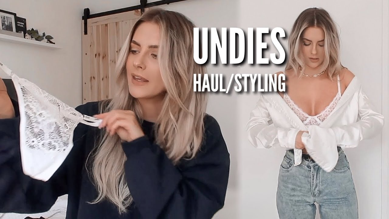 Vlog Lounge Underwear Haul Bra Tuck And Undies As Outerwear Ad Fashion Influx Youtube