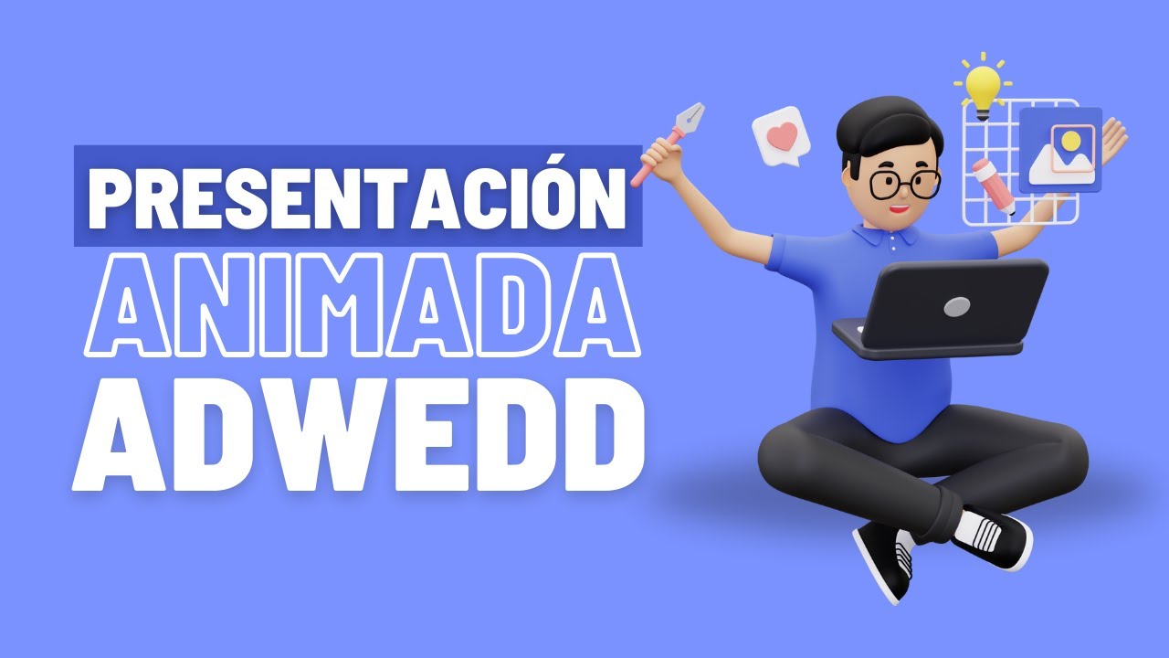 Presentación animada en 3D de AdWedd - YouTube