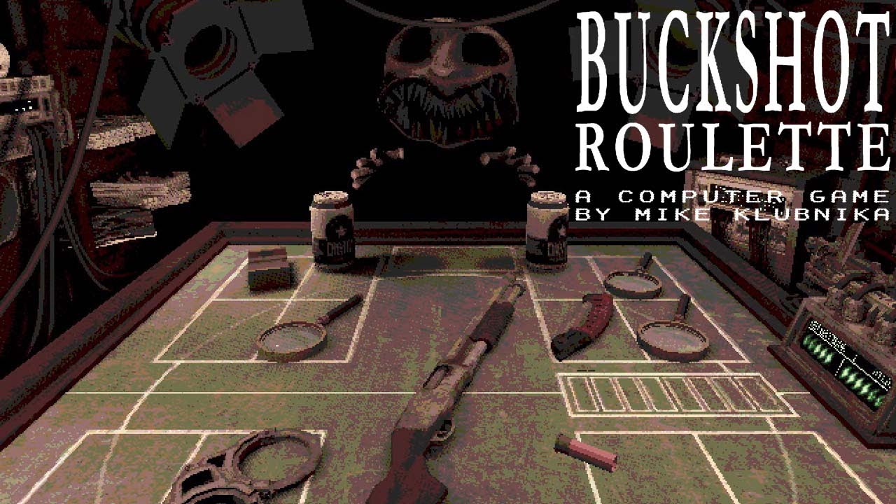 Juguemos a la RULETA RUSA | Buckshot Roulette (Juego Completo con Atlas ...