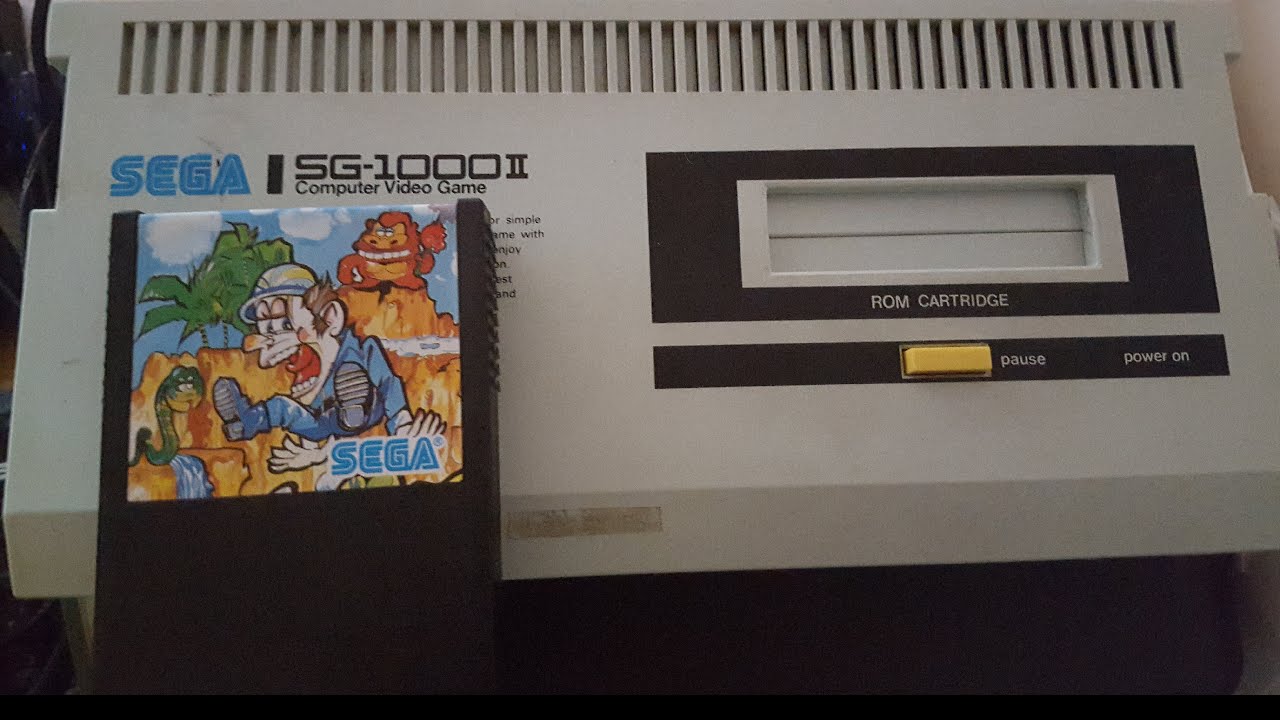 Sega SG-1000 Mk II Test Footage | Trevgauntlet - YouTube