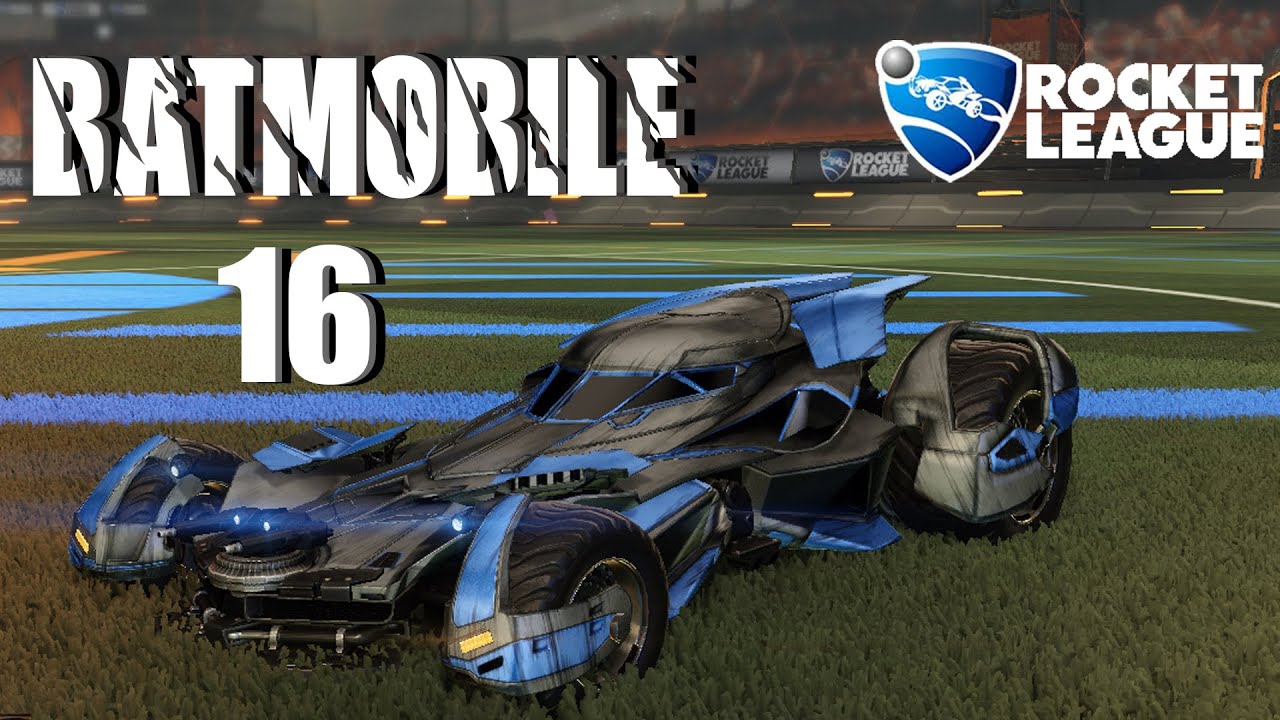 16 Batmobile | Urban Central | Car Preview | Rocket League - YouTube