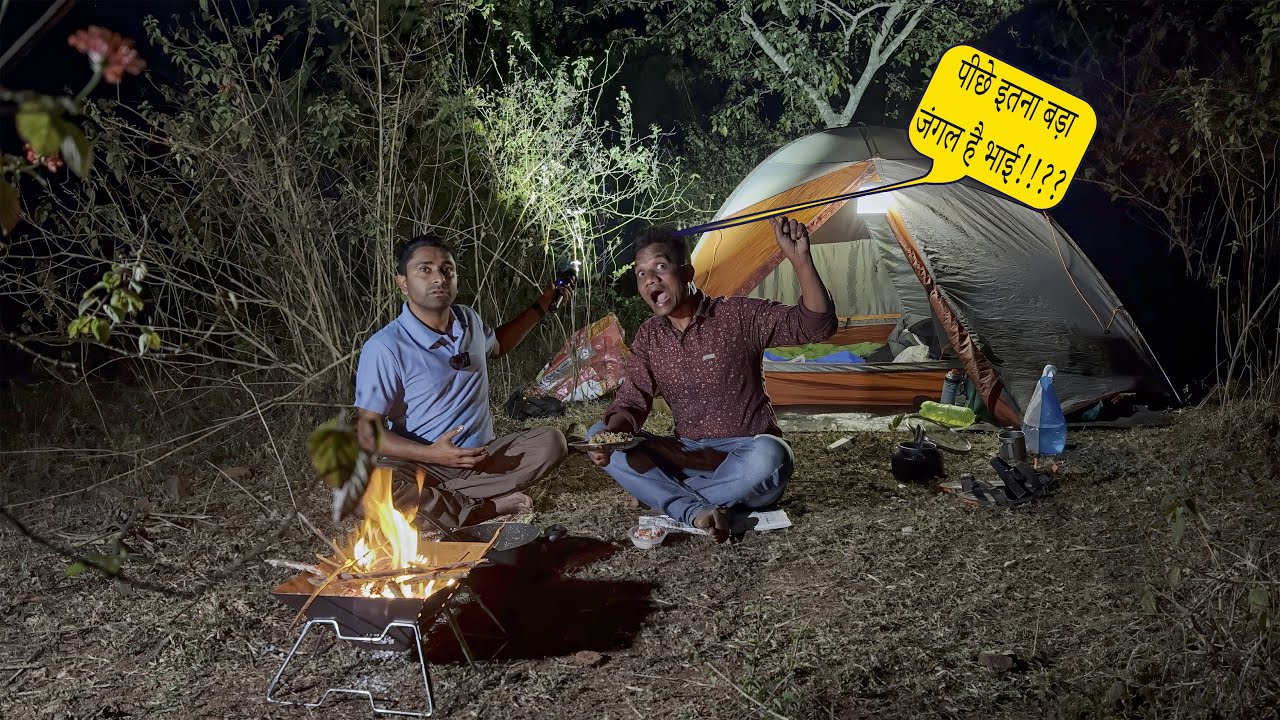 Group Night Camping In Deep Haunted Forest | Today the condition of the ...