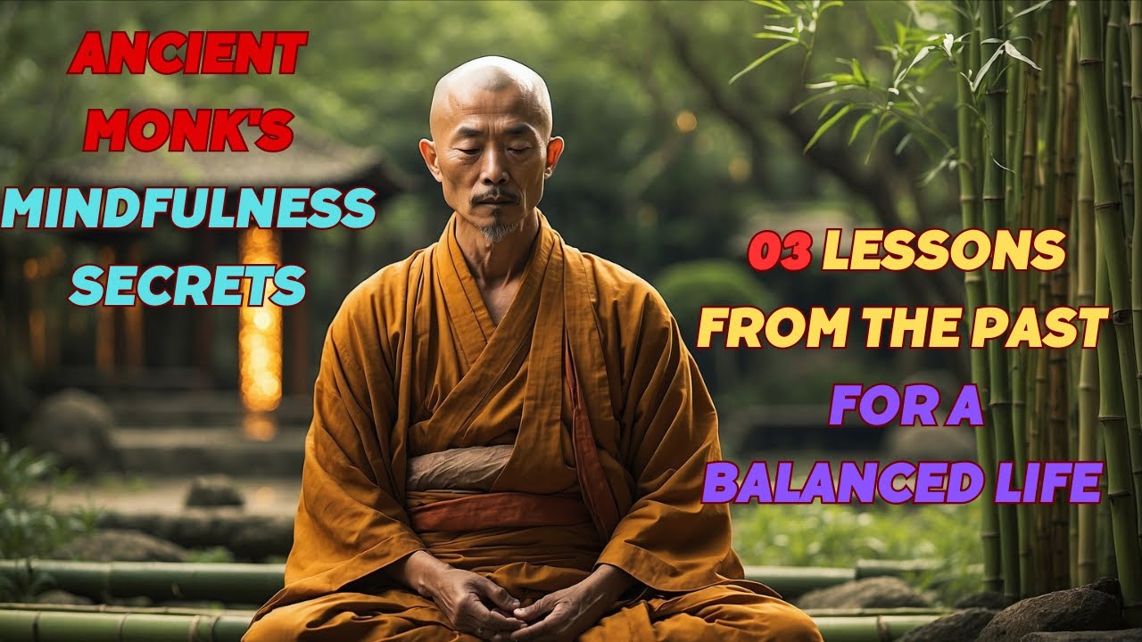 Ancient Monk's Mindfulness Secrets: 03 Lessons from the Past for a ...
