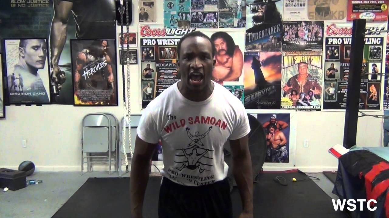 Wild Samoan Pro-Wrestling Training Center Promo Practice- Just another ...