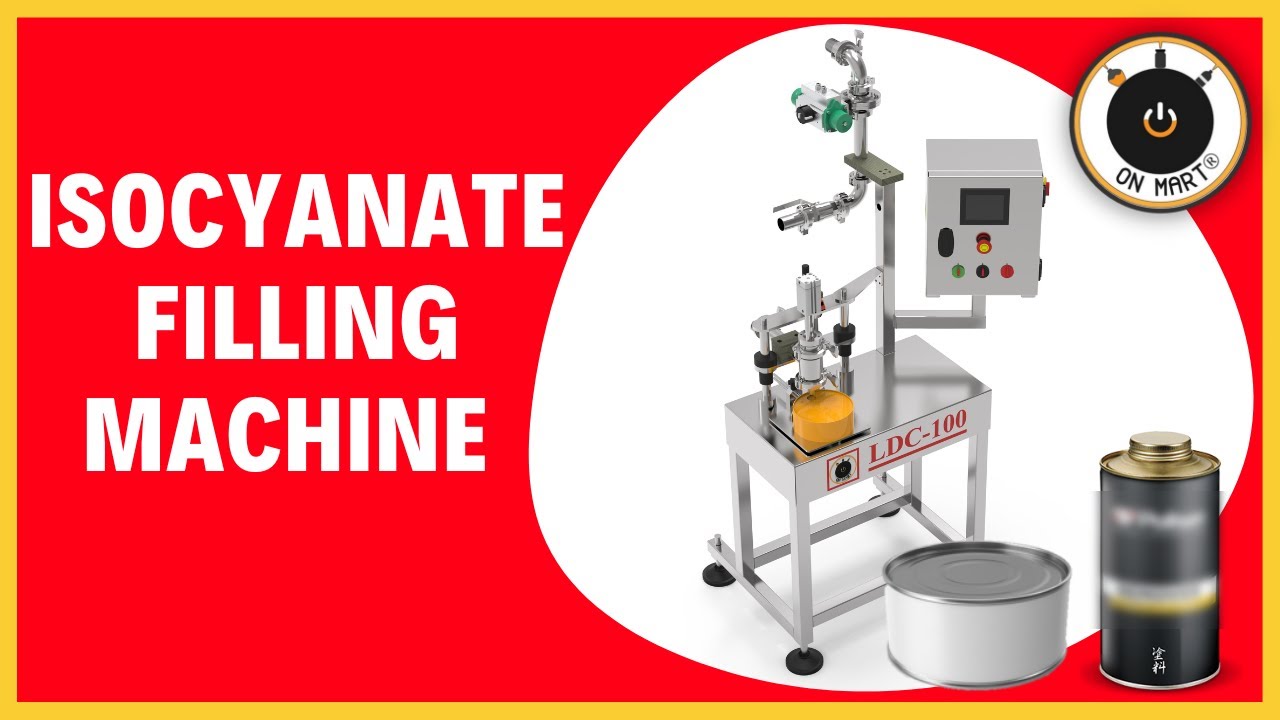 Isocyanate Filling Machine - YouTube