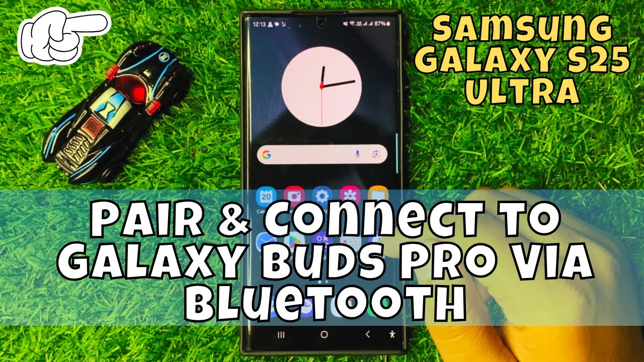 How to Pair & Connect to Galaxy Buds Pro Via Bluetooth Samsung Galaxy ...