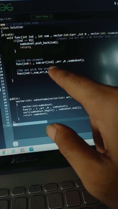 Subset Sums Ll Ask In Amazon Ll Leetcode Problem Ll Coding Leetcode Datastructure Youtube