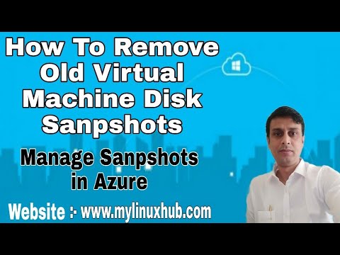 How to Remove Old Virtual Machine Disk Snapshots | Manage snapshots in ...