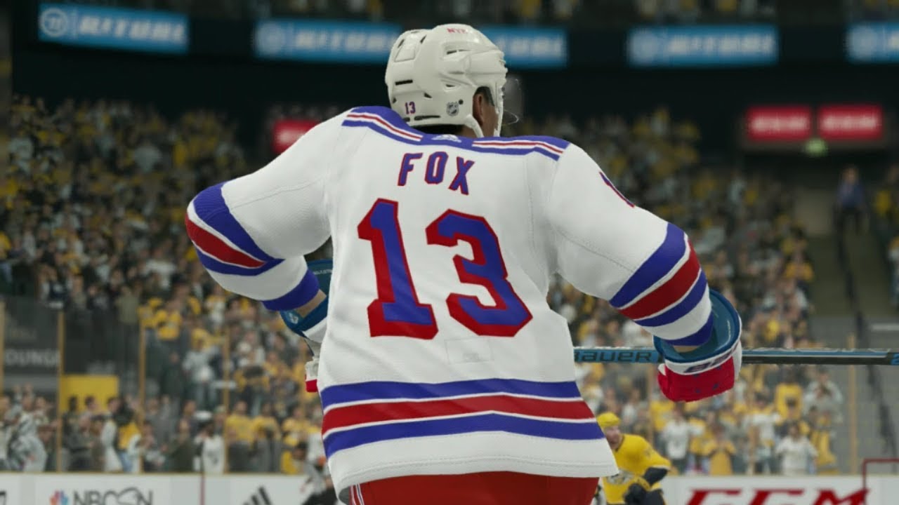 NHL 20 Franchise Mode | New York Rangers | EP4 | Adam Fox NHL Debut ...
