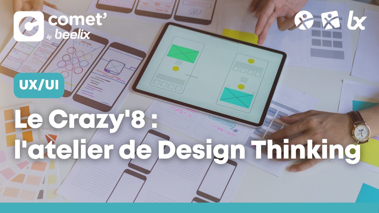 UX/UI : Le Crazy'8 : l'atelier de Design Thinking - YouTube