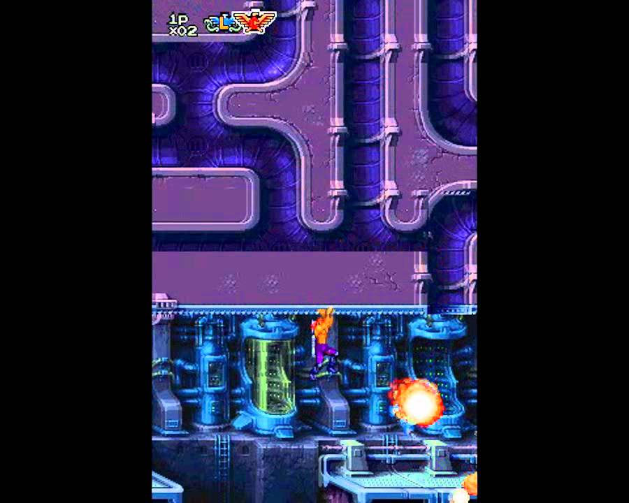 Contra 4 Nintendo DS Прохождение / Walkthrough part 1 - YouTube