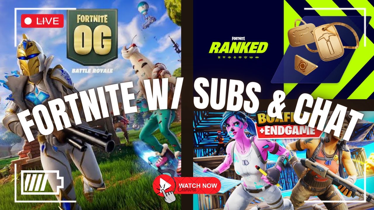 LIVE - OG FORTNITE | Ranked | Creative | Squads | Open lobbies | w ...