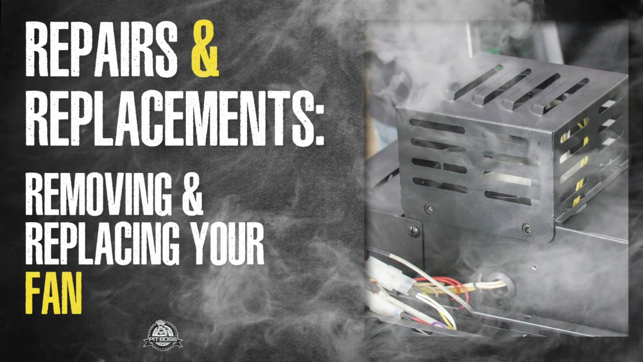 How to Replace the Fan in Your Vertical Smoker | Pit Boss Grills - YouTube