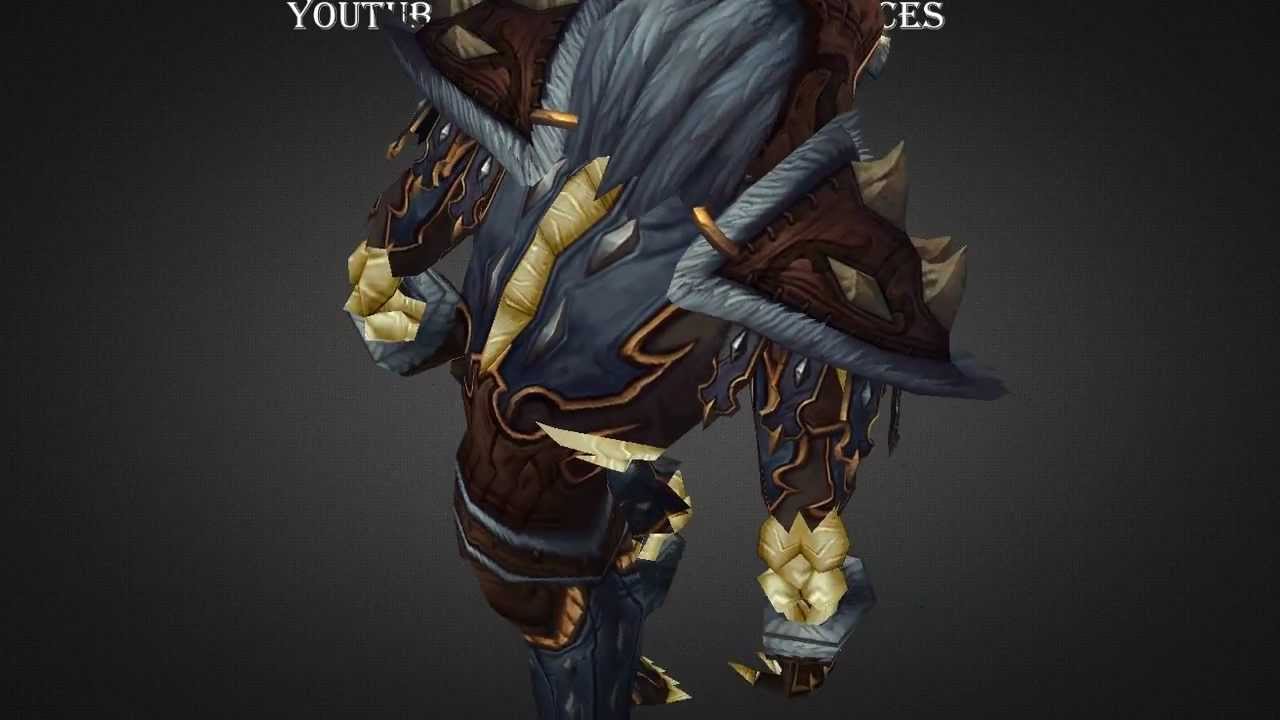 Undead Rogue Tier 15 Armor - Tier 15 set - Patch 5.2 - YouTube