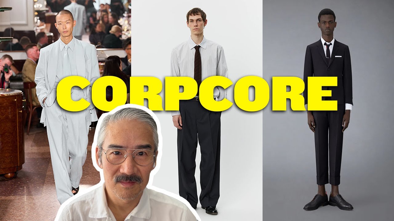 What Does Corpcore Mean for Men? - YouTube