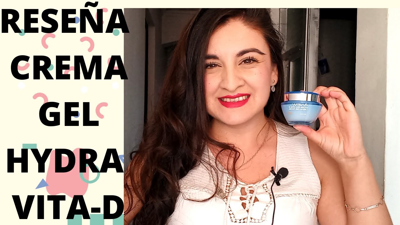 Reseña | Crema Anew Hydra Pro Vita -D - Crema Gel Facial | Avon ! - YouTube