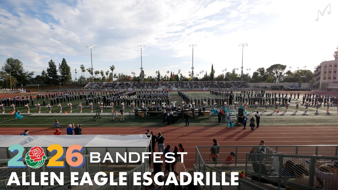 Allen HS Eagle Escadrille | 2026 Bandfest 3 - FULL SHOW - YouTube