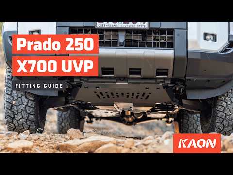 High Performance X700 Protection for the Toyota Prado 250