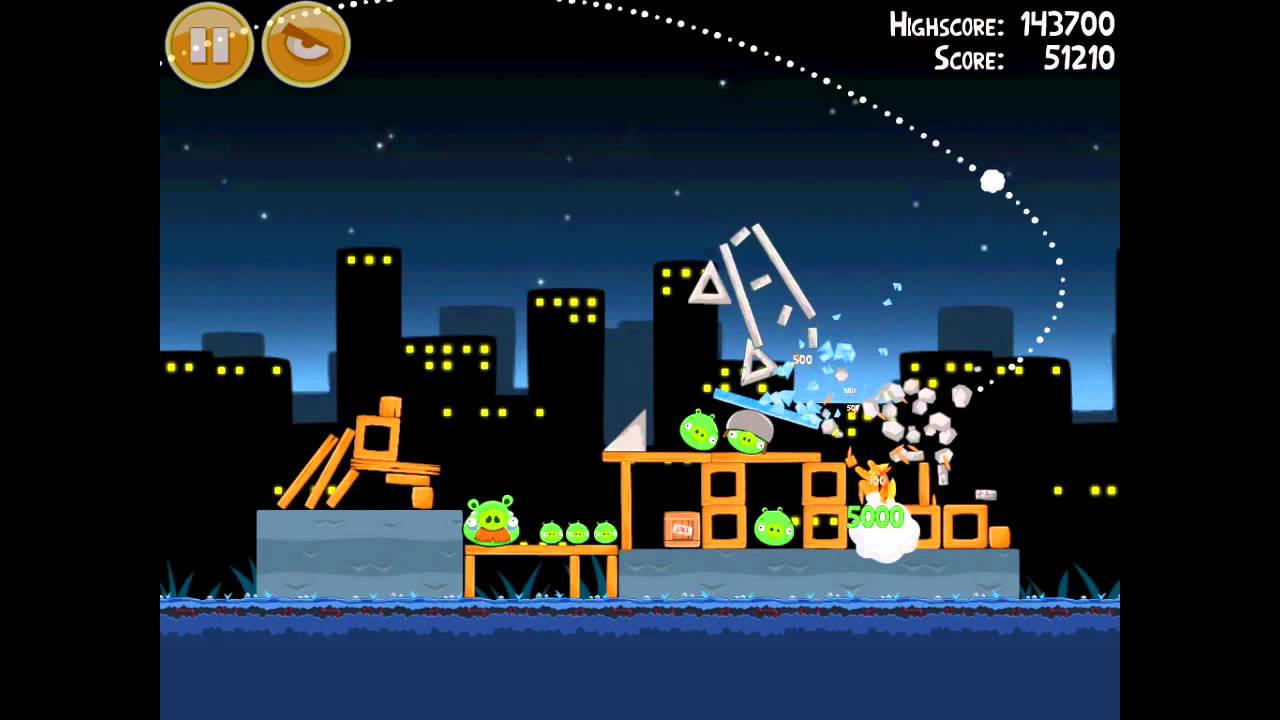 Angry Birds Danger Above 7-9 Walkthrough 3 Star - YouTube