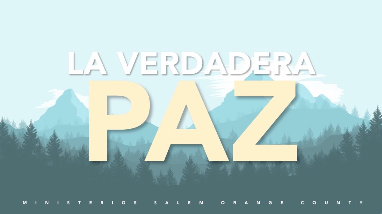 MSI OC | LA VERDADERA PAZ | Prs. Ericson & Nancy Molano - YouTube