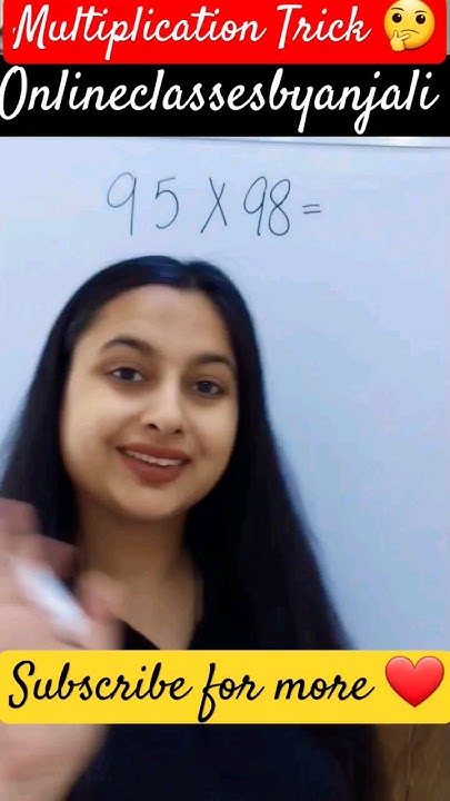Multiplication Pair Multiplication Trickmultiplicationtrick Multiplication Shortsmaths