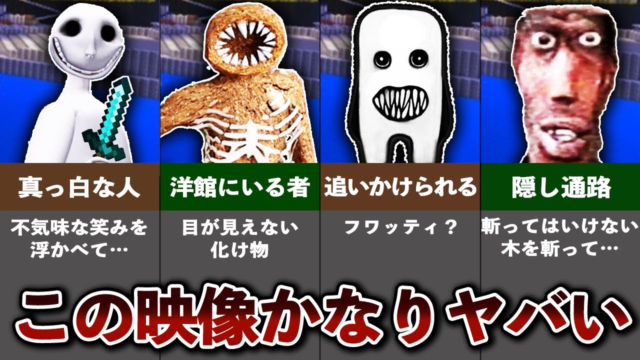 明らかにおかしい。世界で発見されたマイクラの奇妙なモノ15選【ゆっくり解説】 Youtube