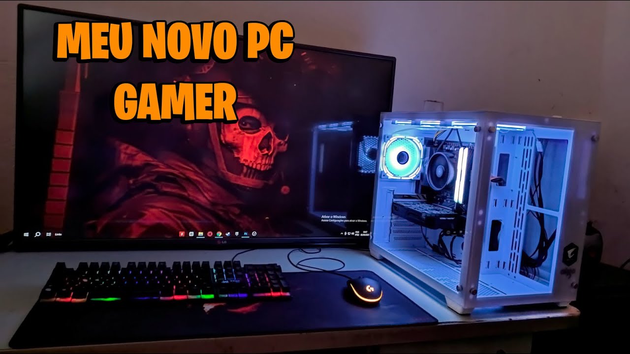 Do sonho à realidade: Meu NOVO PC GAMER - YouTube