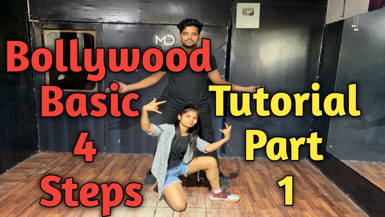Basic 4 Steps// Bollywood Dance//Tutorial//step to step//Manish ...