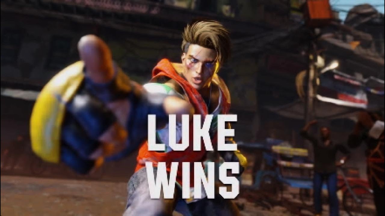 Street Fighter 6 - Luke's Victory Pose - YouTube