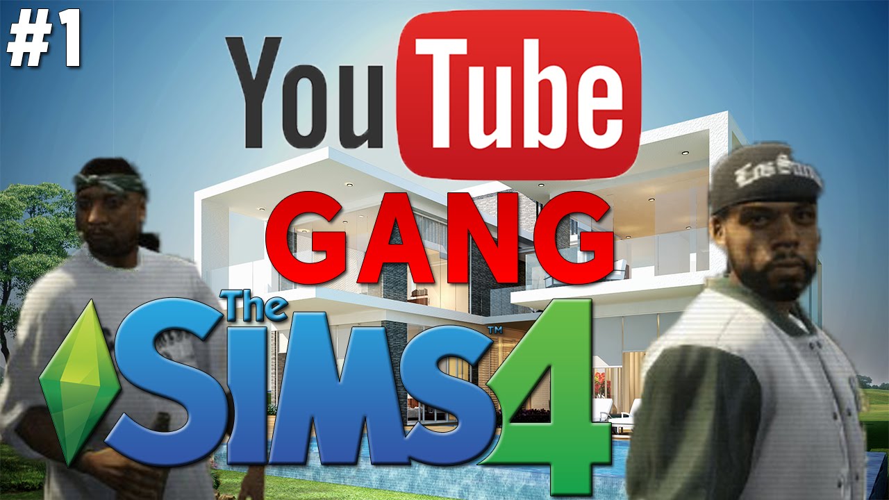 THE YOUTUBE GANG!? THE SIMS 4 #1 - YouTube