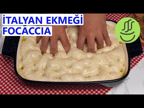 Evde Ekmek Yapımı🍞 - En İyi FOCACCIA EKMEĞİ Tarifi - Öyle çok kabarıyor ki inanamayacaksınız!
