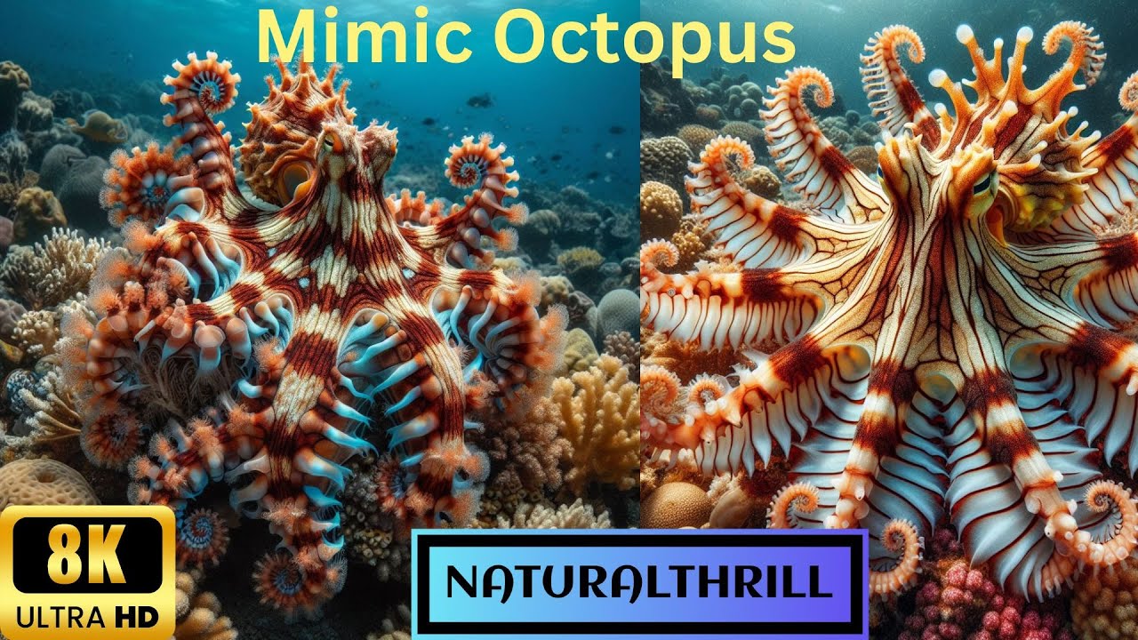 Mimic Octopus: The Master of Disguise That Will Blow Your Mind! #12k ...