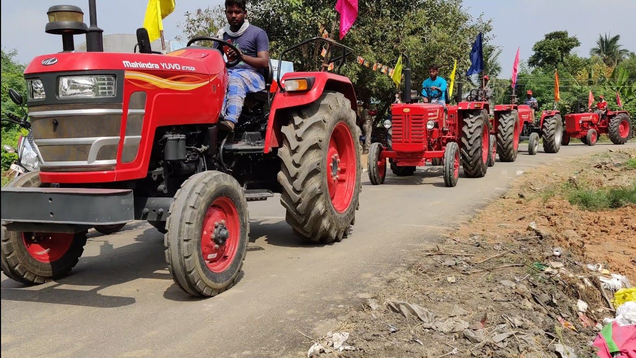 Mahindra Tractor Road Show / #cttv / Mahindra All Tractor models / come ...
