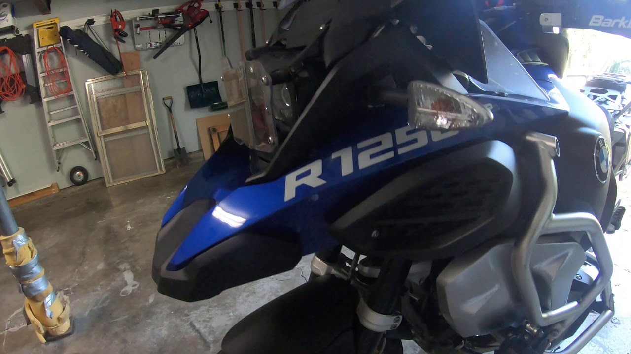 2019 BMW R1250GS Adventure Doubletake Mirrors Install - YouTube