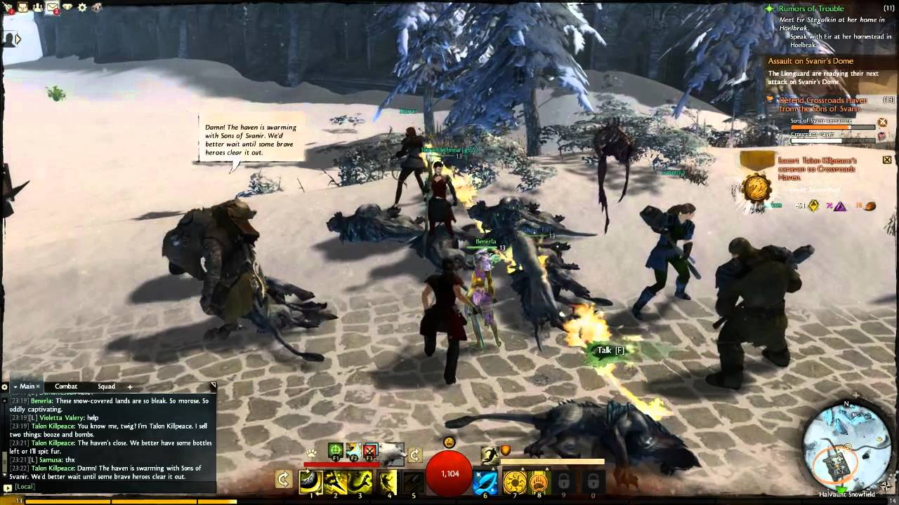 Guild Wars 2 Beta - Norn Ranger Gameplay [3/3] - YouTube