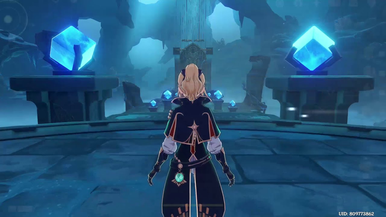 Genshin Impact 1.2 - (New Artifact Domain) Level 90 - Peak Of Vindagnyr ...