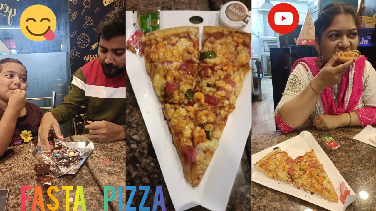 FASTA PIZZA | Cinemakaaranfamily|FoodVlog| Foodreviews|1+1offer| Yummy ...