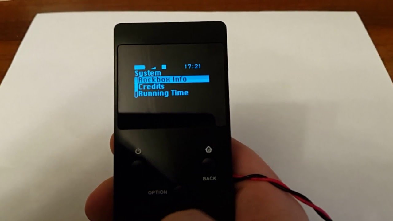 Rockbox on xDuoo X3 - YouTube