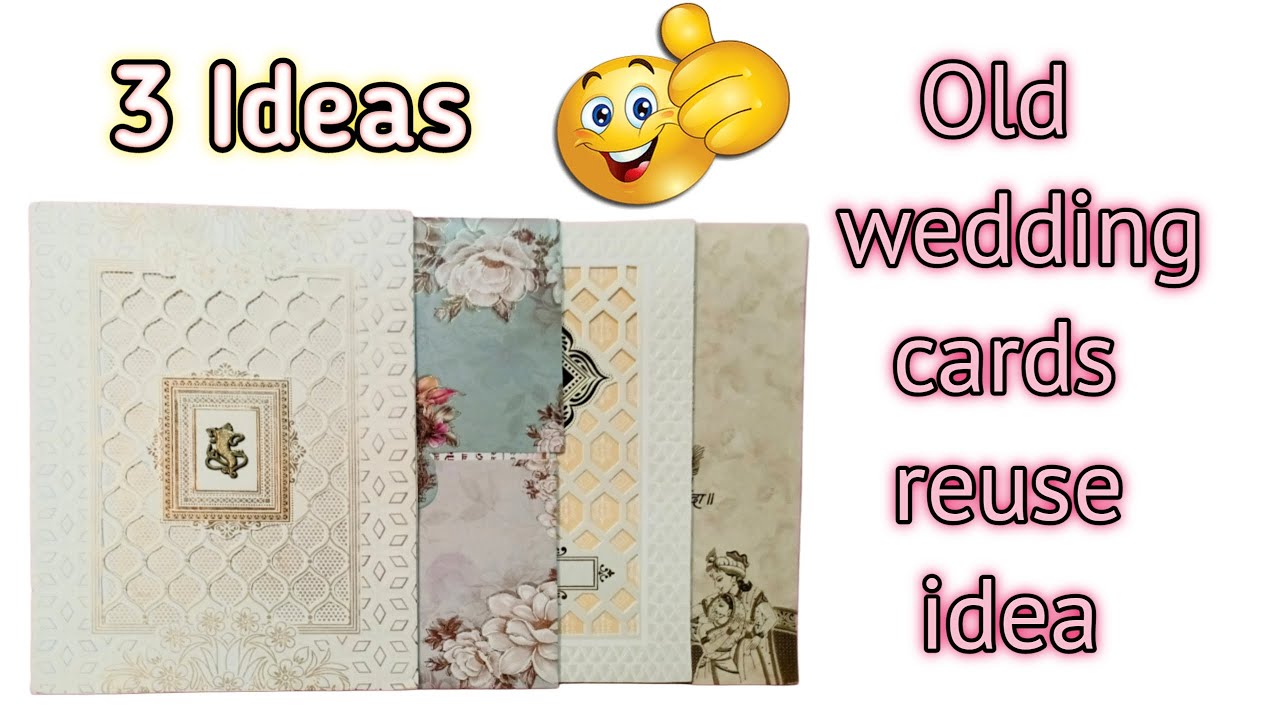 Reuse Of Waste Wedding Cards / Wedding Cards Reuse Idea / Best Use Of ...