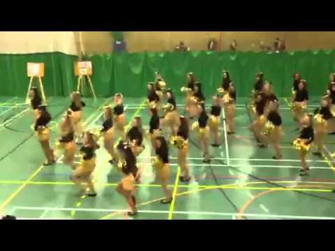 UEA Angels Cheer Dance Derby Day 2014 - YouTube