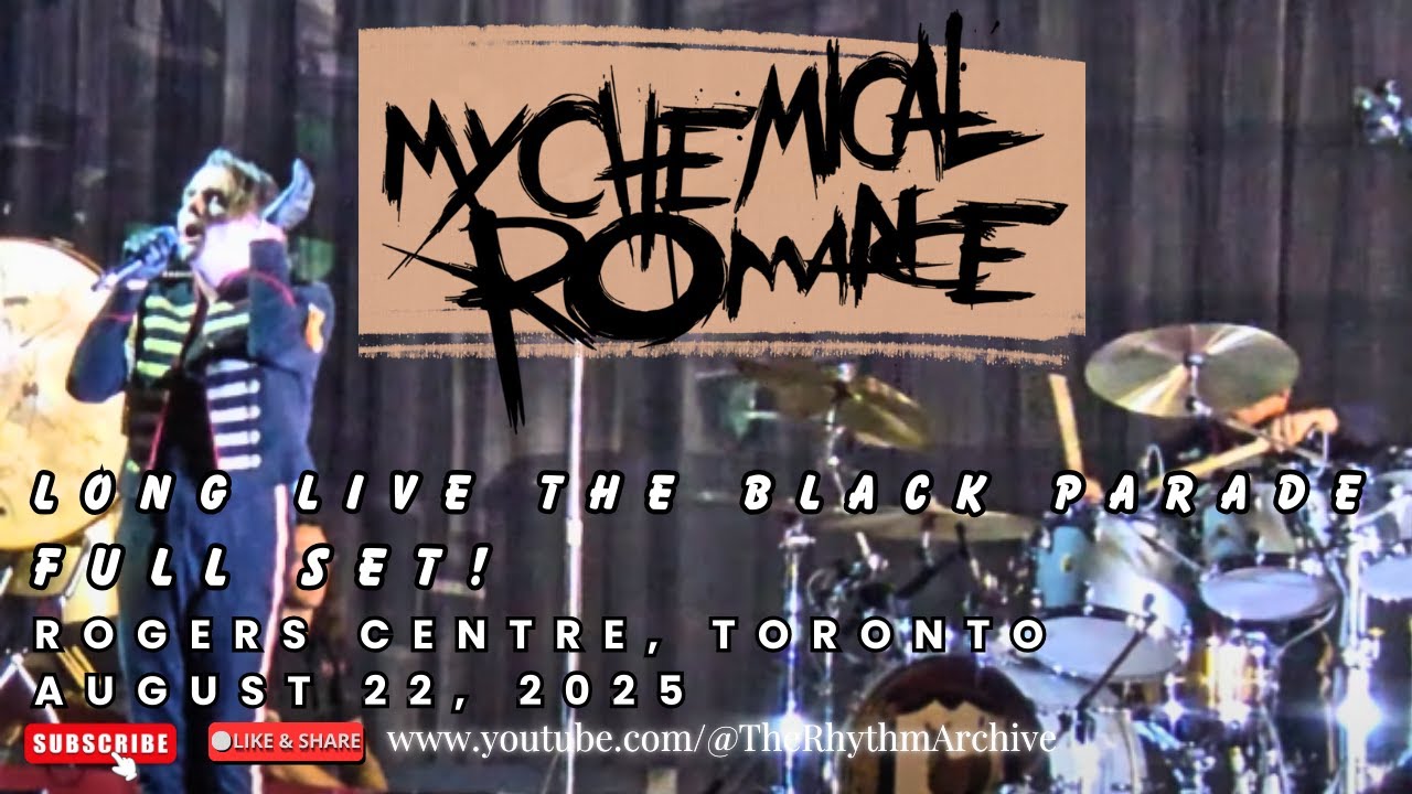 MY CHEMICAL ROMANCE | Full Set! | Emo-Rock Surge Live! | Rogers Centre ...