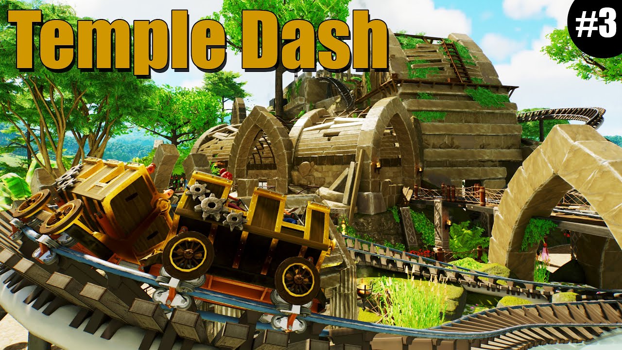 Temple Dash #3: FINALE Build and POV | Treasure Chamber, Loop, and Nature - YouTube